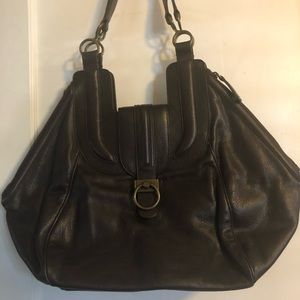 Derek Lam | Bags | Derek Lam Shoulder Bag Brown Leatherbrass Hardware ...